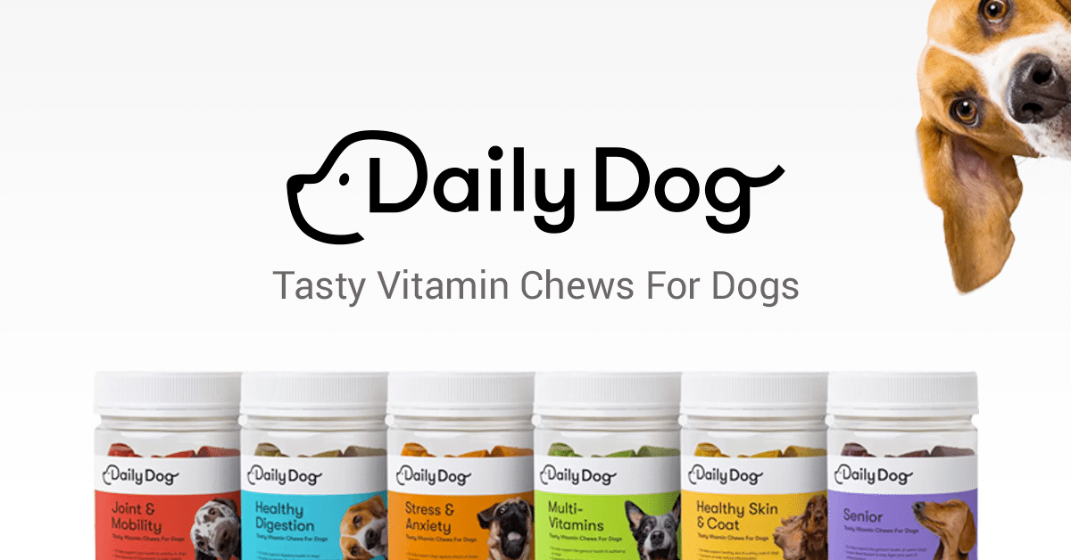 Daily Dog Vitamins - Tasty Vitamin Chews For Dogs | Daily Dog